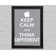 Happy Larry Keep Calm And Think Diffrent Framed Print | Wayfair.co.uk